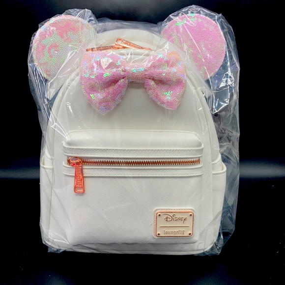 Loungefly | Bags | Holiday Sale Loungefly Iridescent White Sequin ...